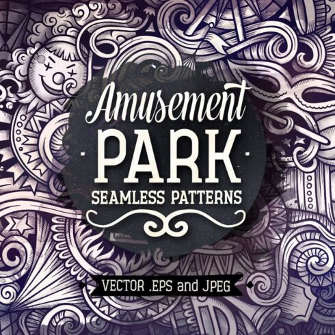 Amusement Park Graphics Patterns | Master Bundles