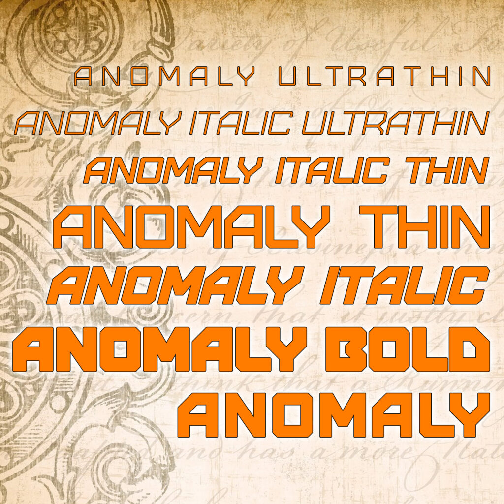 Anomaly Font – MasterBundles