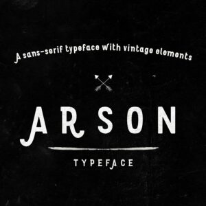 Arson Typeface – MasterBundles