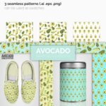 Fast Food Seamless Patterns – MasterBundles