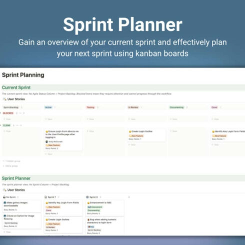Notion Agile Dashboard | Master Bundles