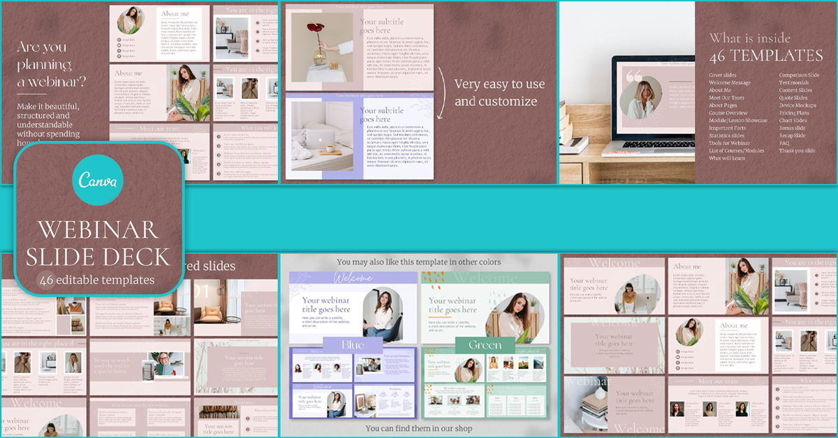 Beige Webinar Workshop Template – MasterBundles