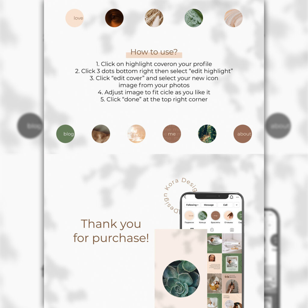 Boho Instagram Highlight Covers – MasterBundles