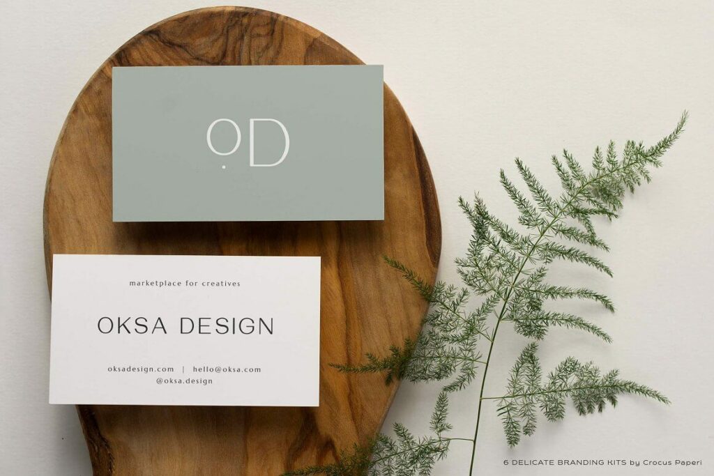 33 Delicate Logos ~ 6 Brand Kits – MasterBundles