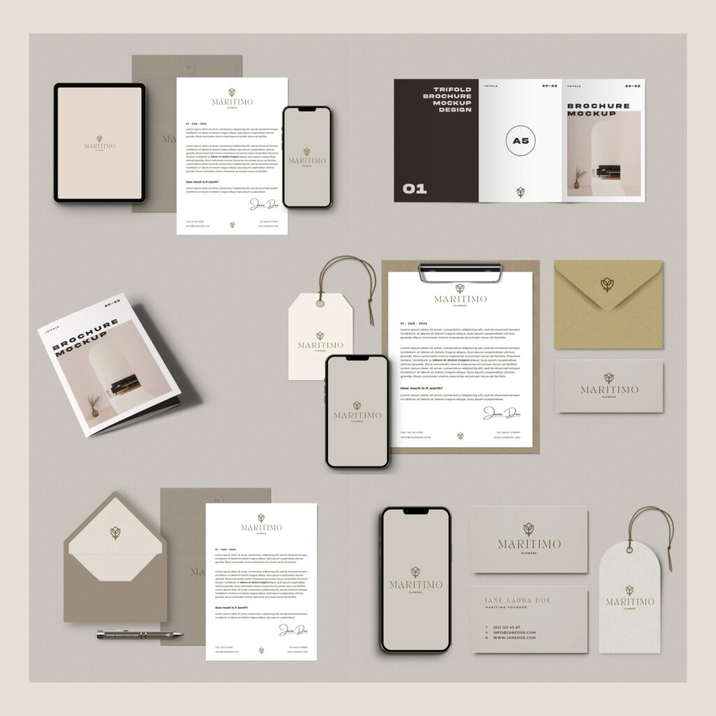 Branding Mockup Kit – MasterBundles