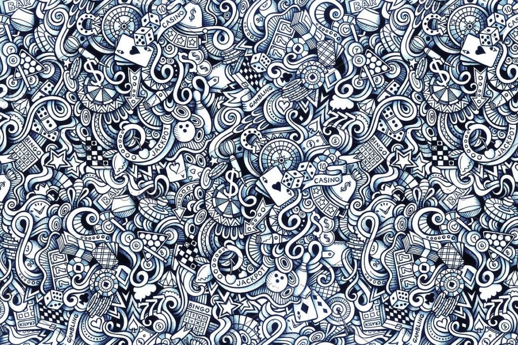 Casino Graphics Patterns – MasterBundles