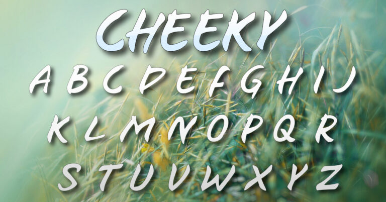 Cheeky Font – MasterBundles