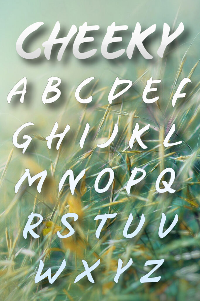 Cheeky Font – MasterBundles