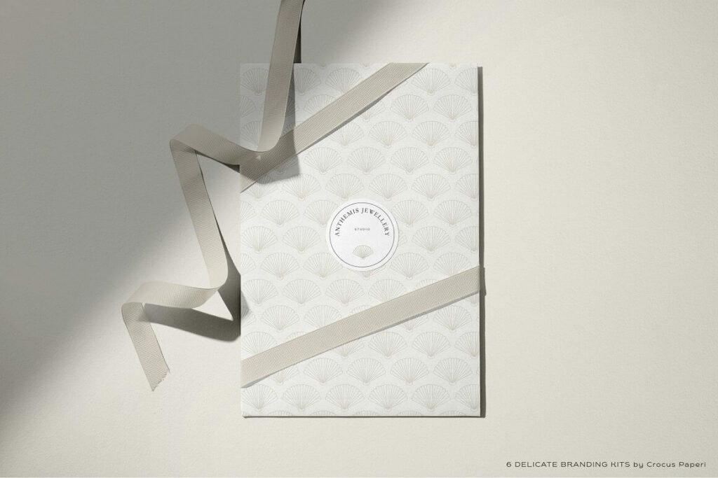 33 Delicate Logos ~ 6 Brand Kits – MasterBundles