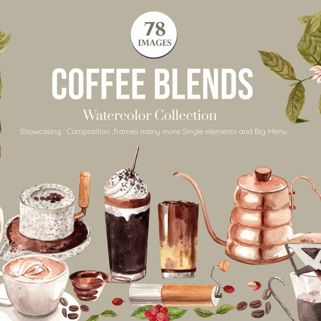 Coffee Graphics Patterns – MasterBundles