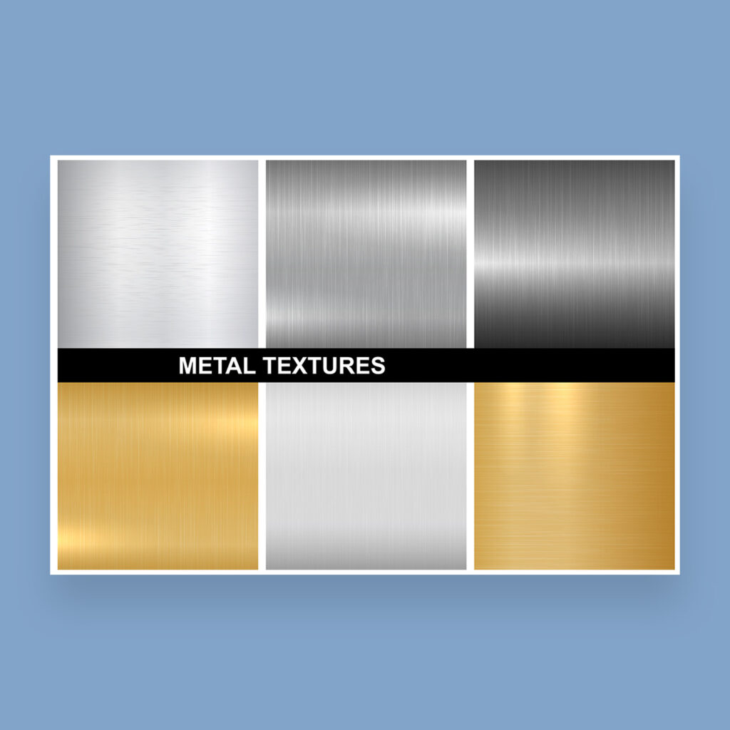 Colorful Metal Textures Set – MasterBundles