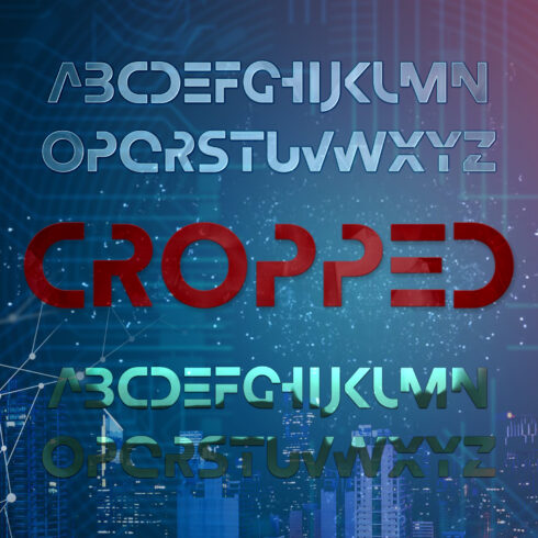 Cropped Logo Font – MasterBundles