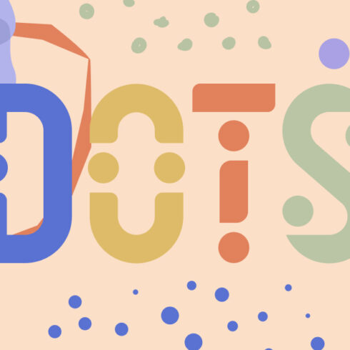 Dots Font | Master Bundles