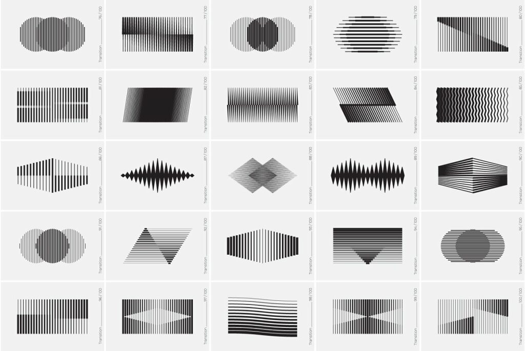 100 Transition Shapes – MasterBundles