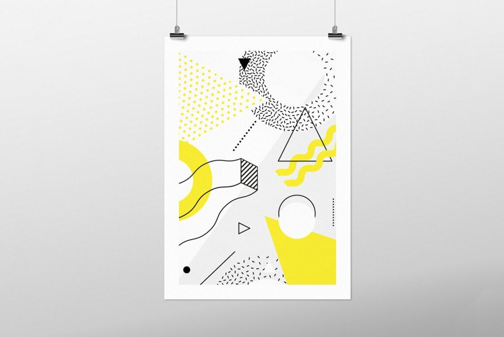 60 Geometric Shapes, 30 Posters – MasterBundles