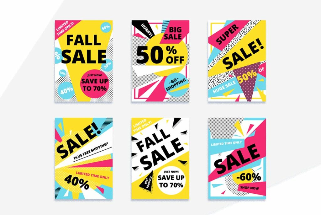 18 Universal Sale Posters + Patterns – MasterBundles