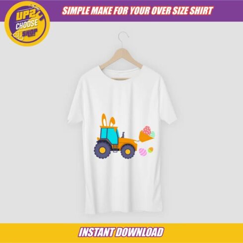 Easter Tractor SVG – MasterBundles