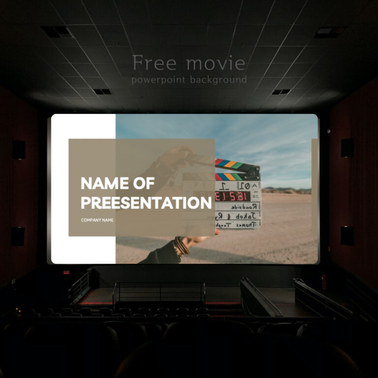 Free Movie Powerpoint Background – MasterBundles