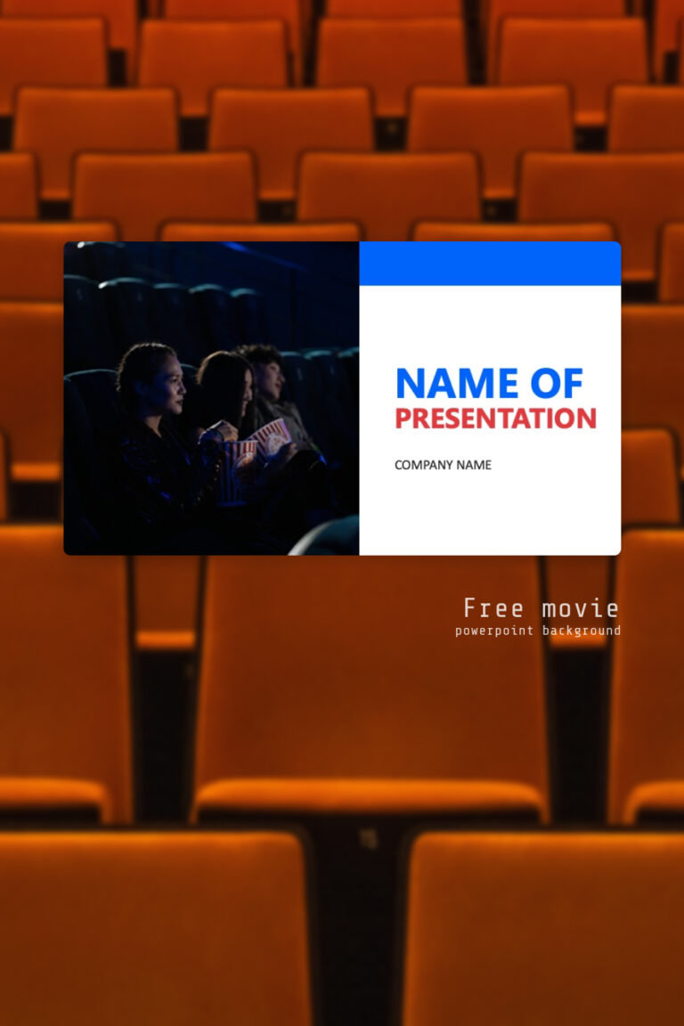 Free Movie Powerpoint Background PPTX – MasterBundles