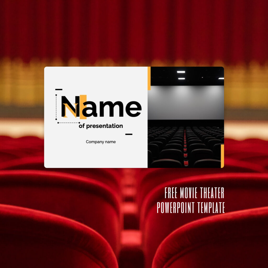 Free Movie Theater Powerpoint Template – MasterBundles