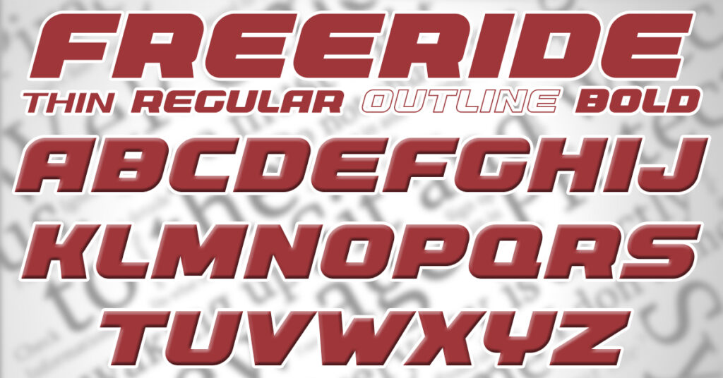 Freeride Font – MasterBundles