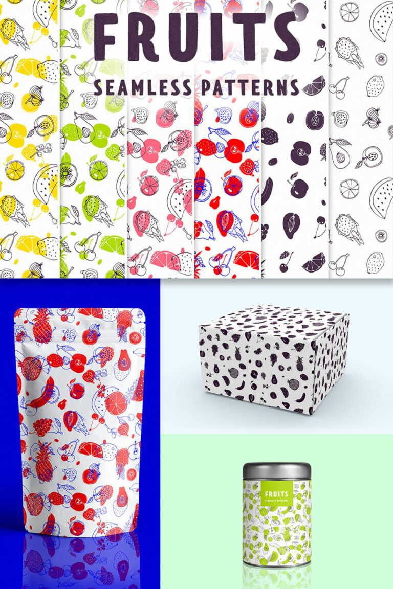 Fruits Patterns – MasterBundles