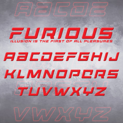 Furious Font – MasterBundles