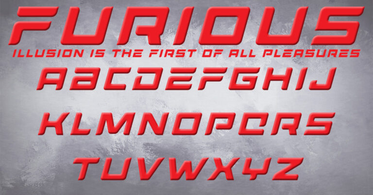 Furious Font – MasterBundles