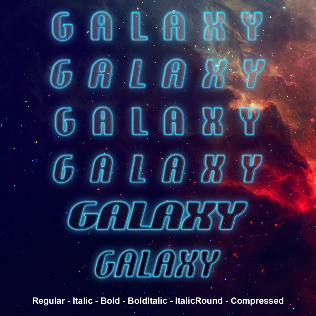 Galaxy Font – MasterBundles