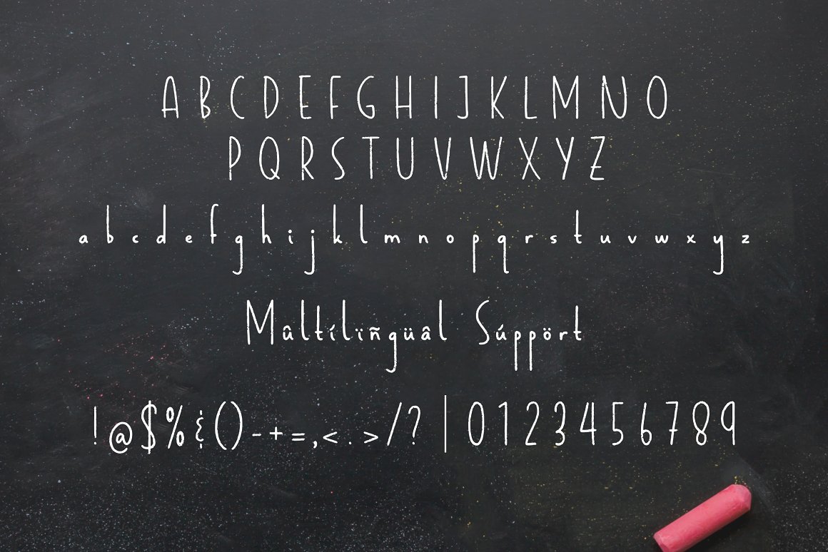 Gradechalky A Tall Chalk Font – MasterBundles