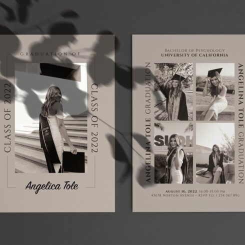 Graduation Invite Template (PSD) | Master Bundles