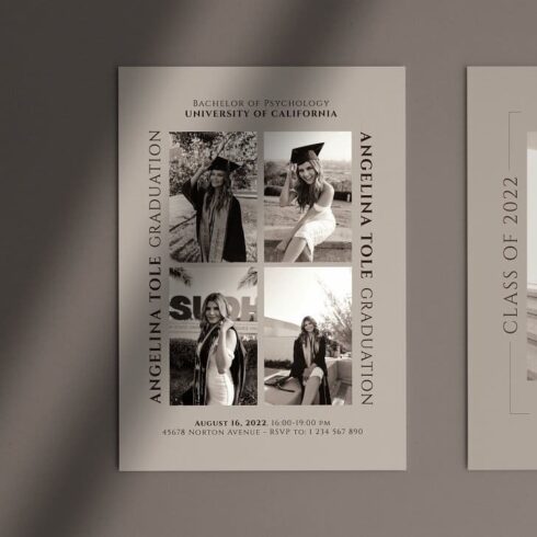 Graduation Invite Template (PSD) | Master Bundles