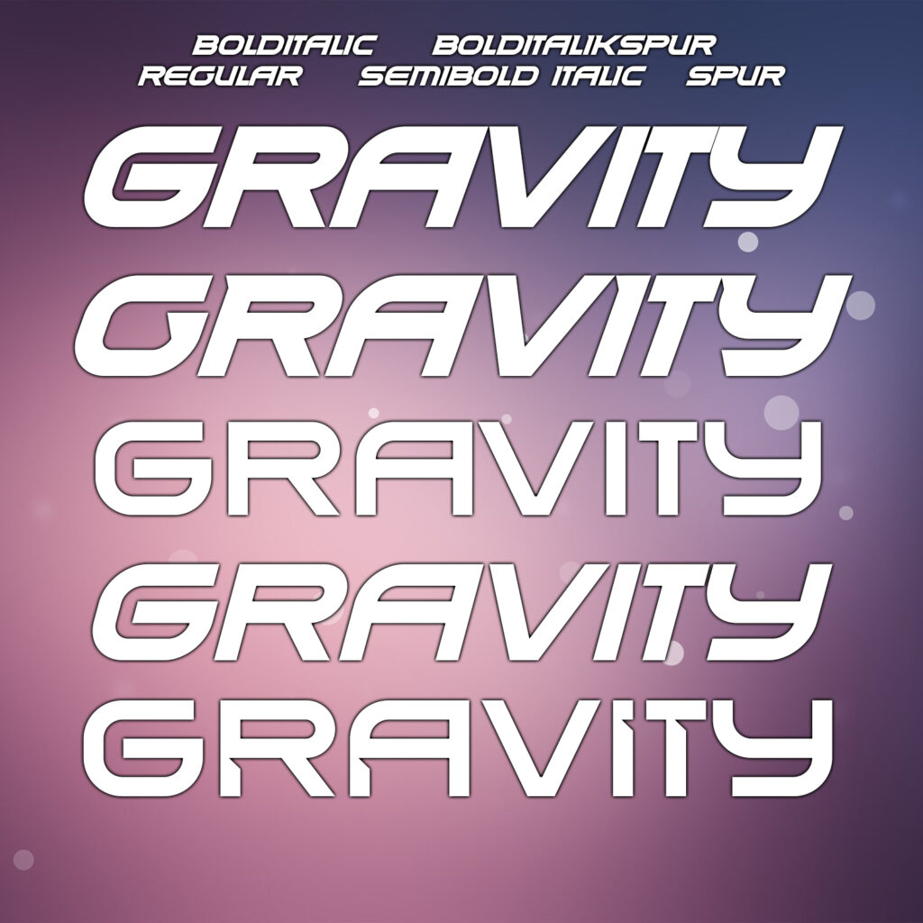 Gravity Font – MasterBundles