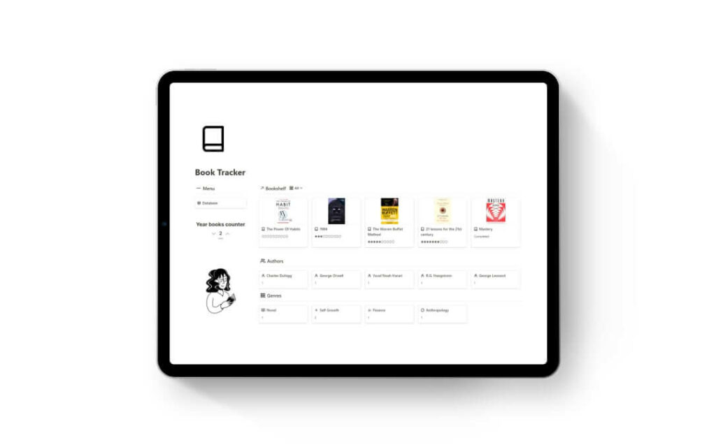 Book Tracker – MasterBundles