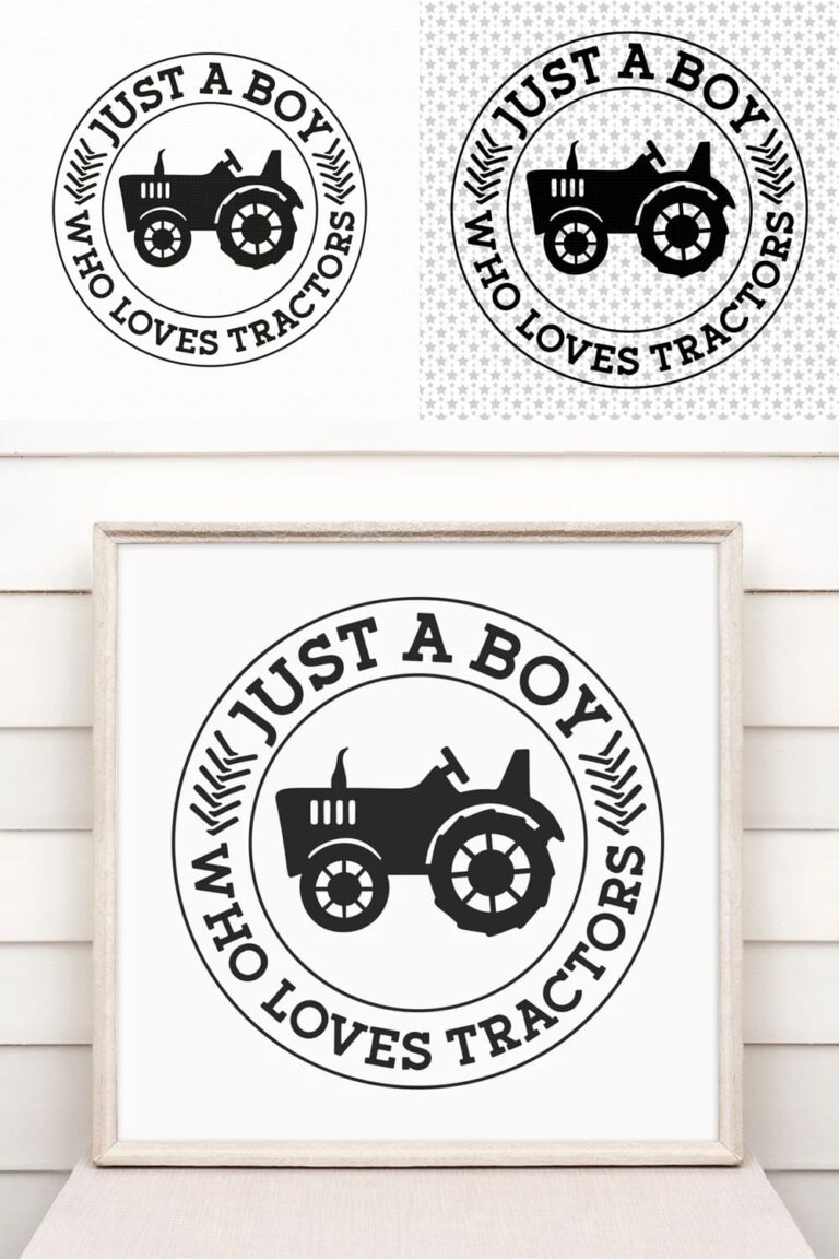 Just A Boy Who Loves Tractors – MasterBundles