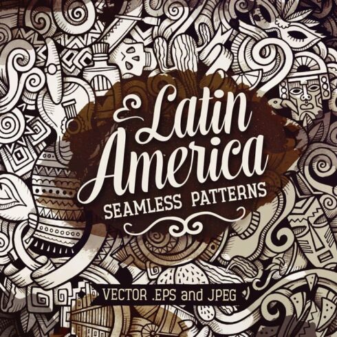 Latin American Graphics Patterns | Master Bundles