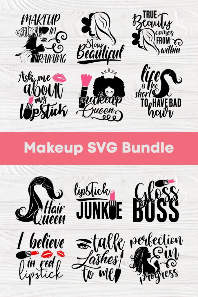 Makeup SVG Bundle – MasterBundles