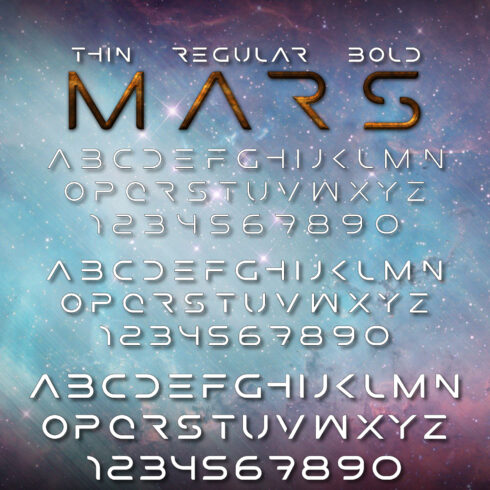 Mars Font – MasterBundles
