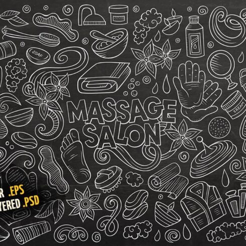 Massage Objects & Elements Set | Master Bundles