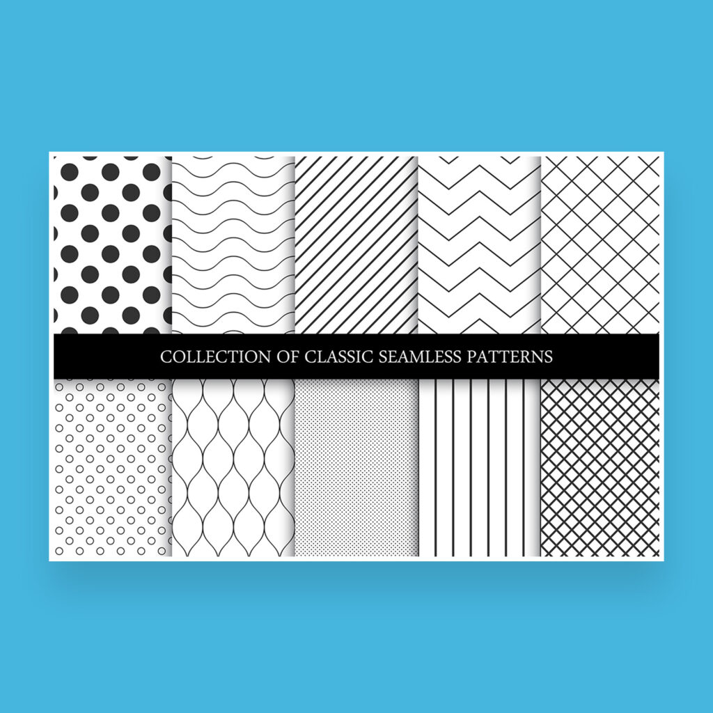 Minimal Seamless Geometric Patterns – MasterBundles