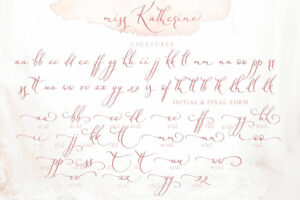 Miss Katherine Font Cyrillic Plus Extra – MasterBundles
