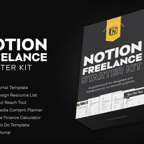 Notion Freelance Starter Kit | Master Bundles