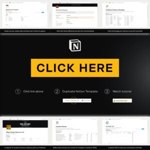 Notion Freelance Starter Kit – MasterBundles