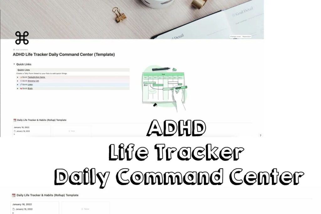 Notion Life Tracker Command Center – MasterBundles