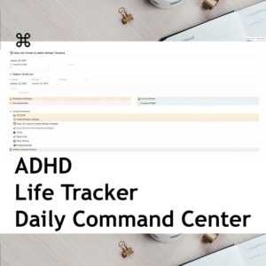 Notion Life Tracker Command Center – MasterBundles