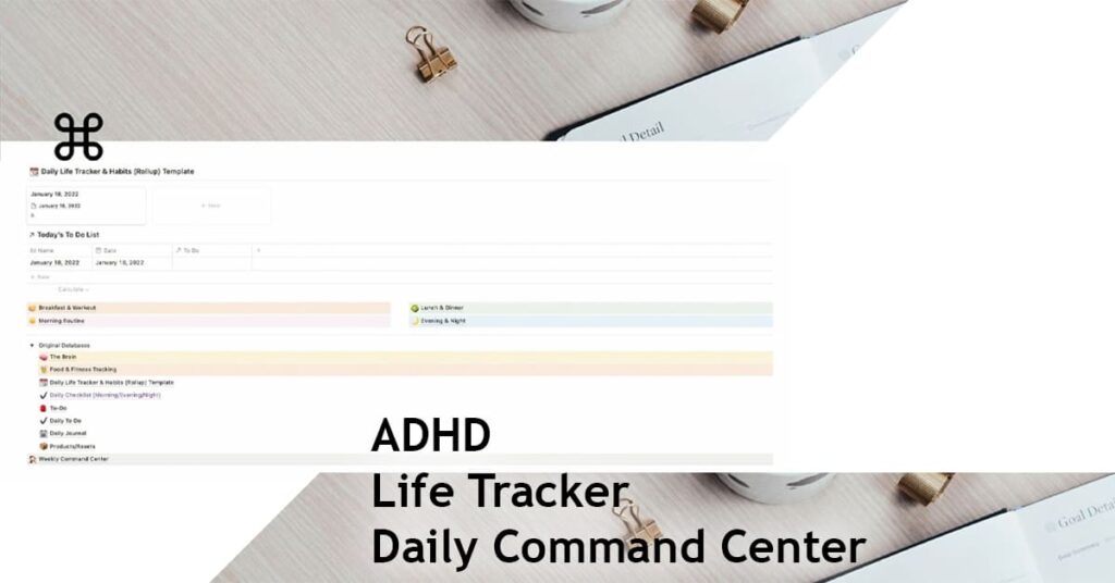 Notion Life Tracker Command Center – MasterBundles