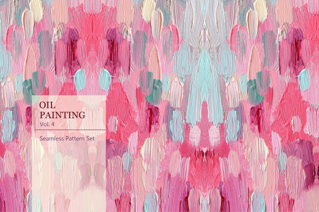 Oil Painting Seamless Patterns Vol.4 – MasterBundles