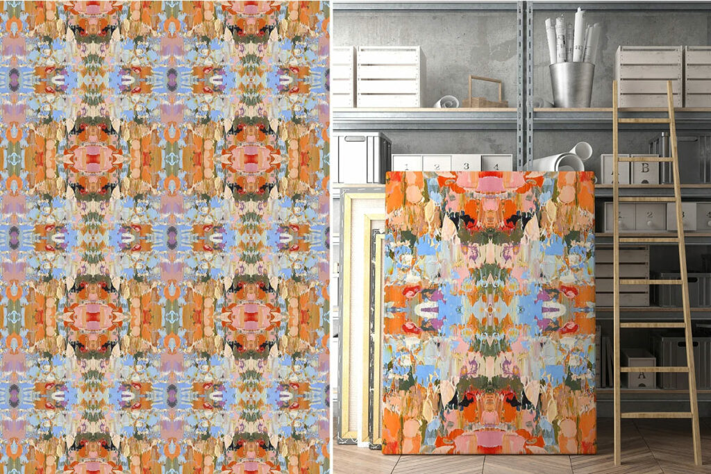 Oil Painting Seamless Patterns – MasterBundles