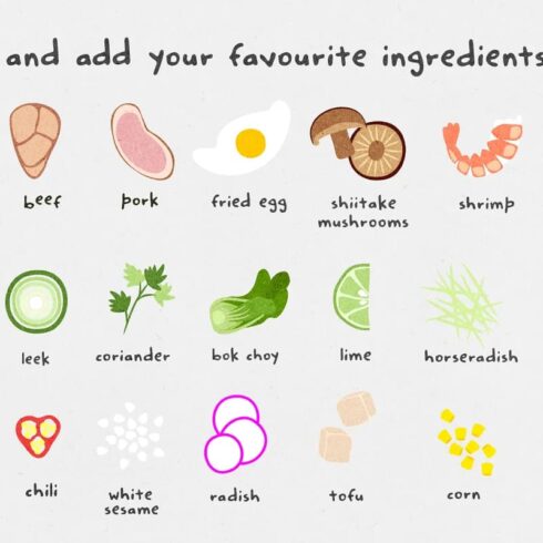 Ramen Creator. Cook Your Own Bowl! | MasterBundles