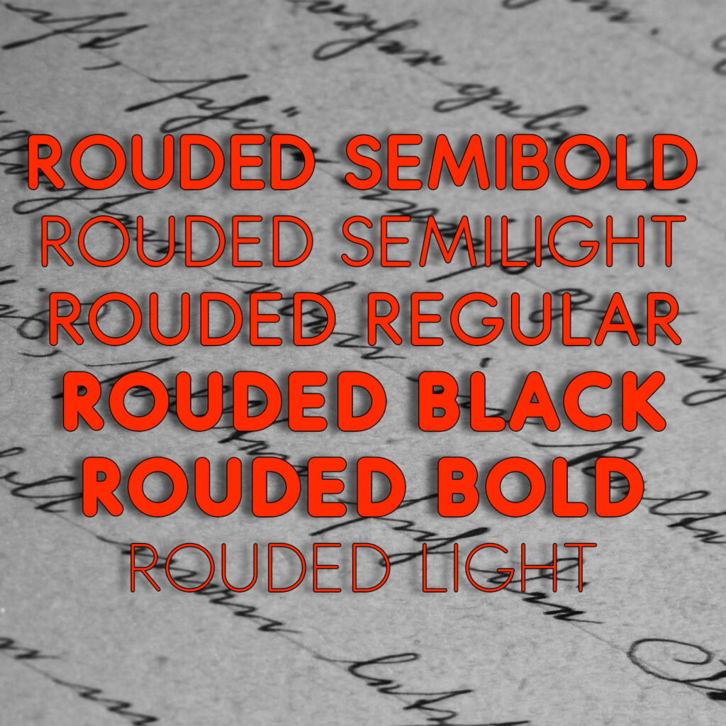 Rounded Modern Font – MasterBundles